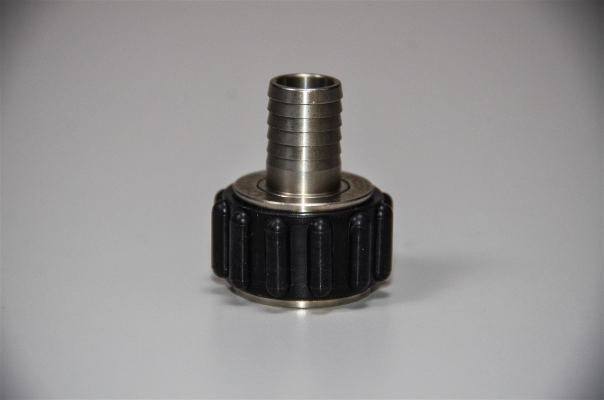 QuickConnector™ 1/2" Straight Barb - Blichmann Engineering