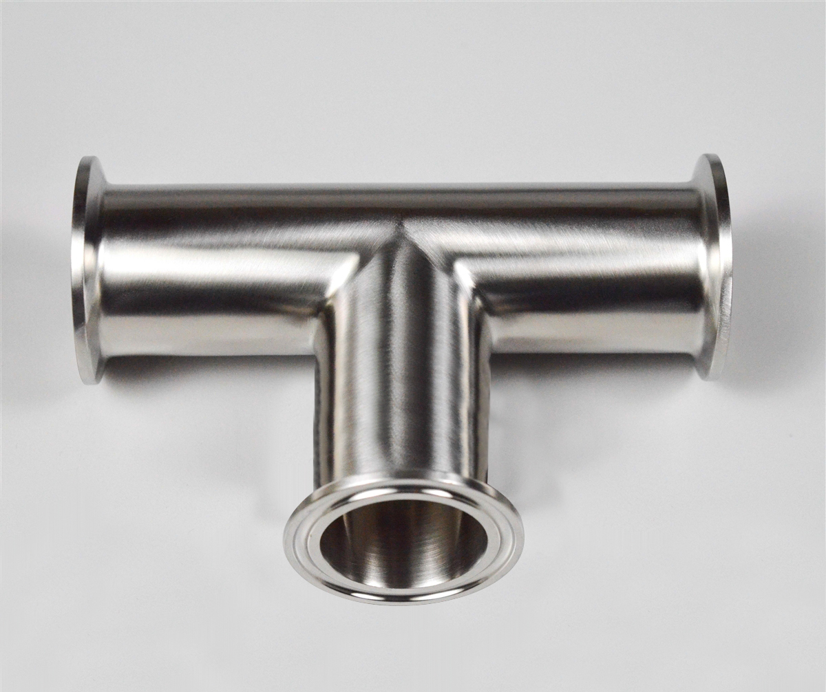 Tee - 1.5" Sanitary Tri-Clamp Standard - Blichmann Engineering